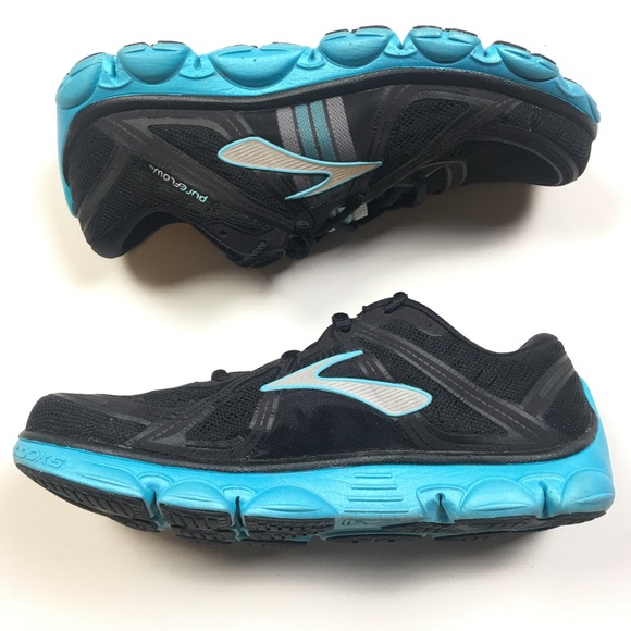 Brooks | Shoes | Brooks Pure Flow Blue Black Shoes Running Sneakers ...